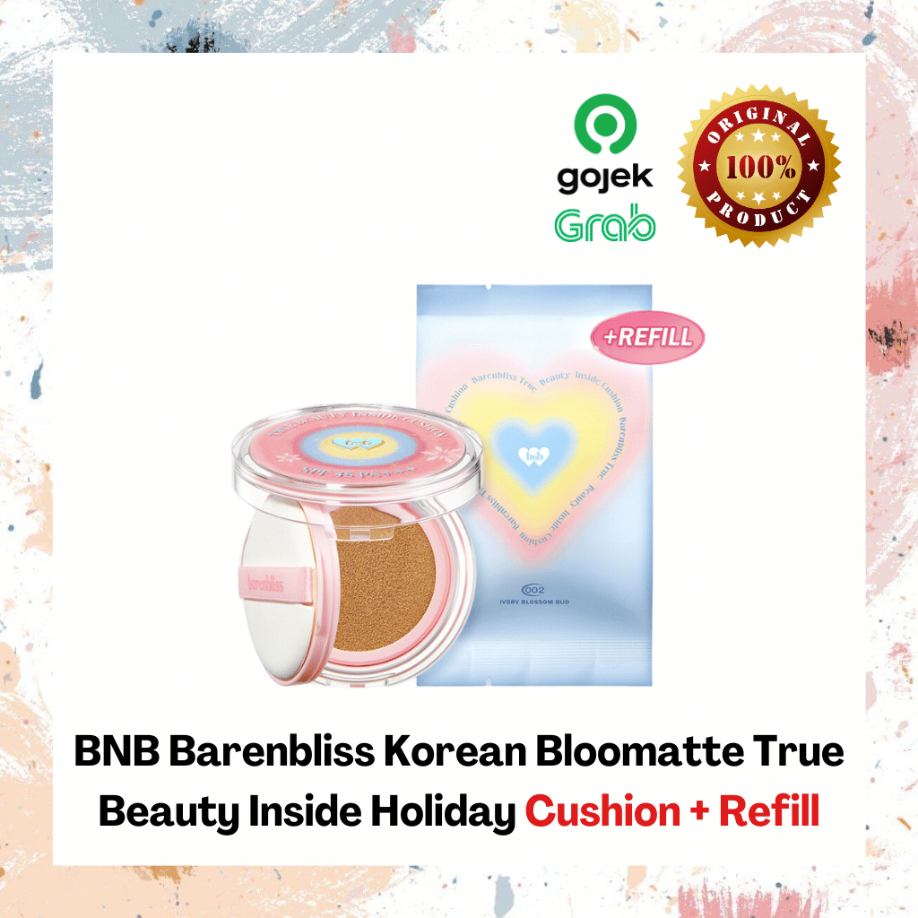 Jual [LIMITED EDITION] BNB Barenbliss Korean Bloomatte True Beauty Inside Holiday Cushion ...