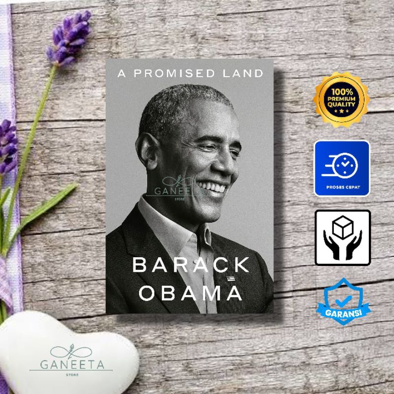 Jual [Hard Cover] A Promised Land by Barack Obama - english version ...