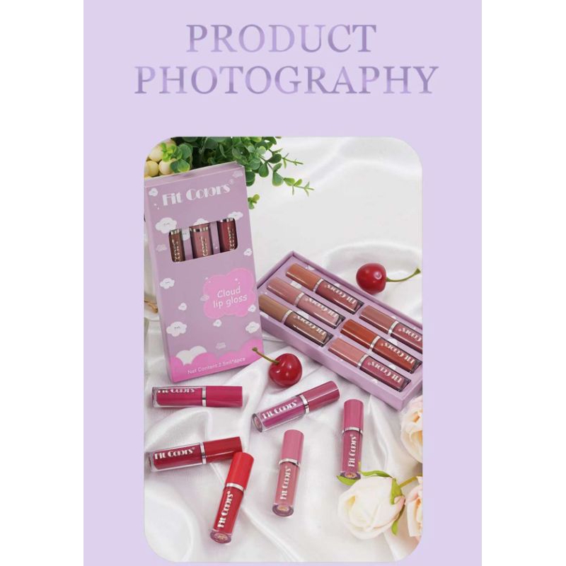 Jual FIT COLORS AWAN ISI 6 LIPSTIK | Shopee Indonesia