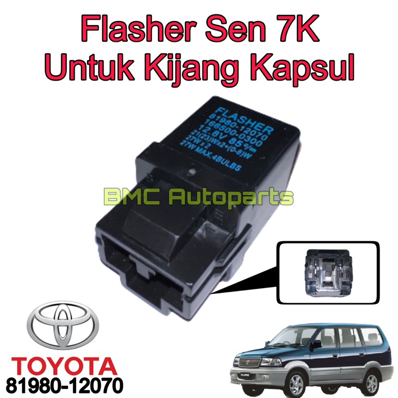 Jual Flasher Sen / Flaser Otomatis Sein Mobil Toyota Kijang Kapsul LGX ...