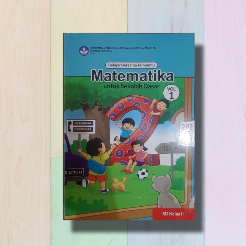 Jual MTK (Vol 1) Kls 2 SD Buku Siswa KURIKULUM MERDEKA | Shopee Indonesia
