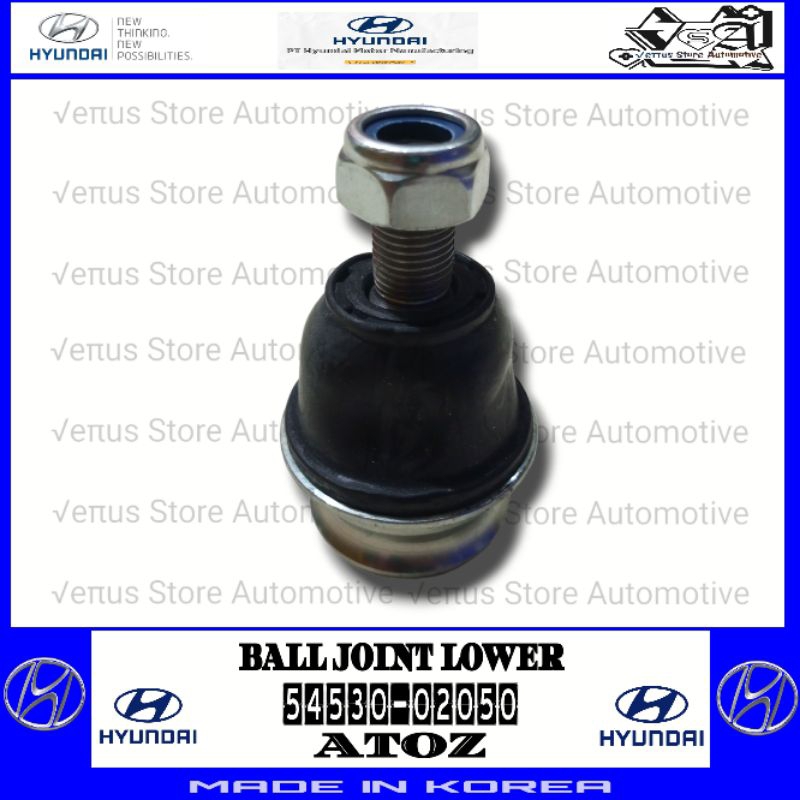 Jual Ball Joint Lower Arm Hyundai Atoz / KIA / Visto 54530-02050 ...
