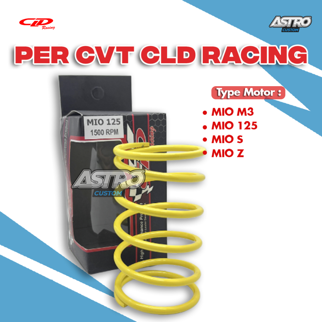 Jual Per CVT 1500 RPM CLD Racing Mio M3 Mio S Mio Z Soul GT 125 Fino ...