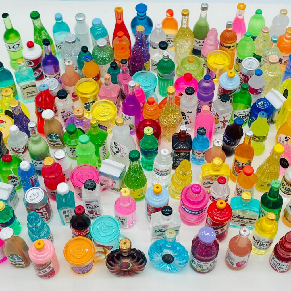 Jual 10Pcs Miniatur minuman botol / kaleng / pajangan | Shopee Indonesia