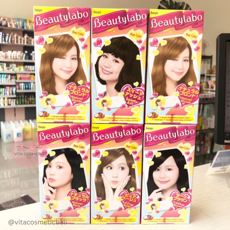 Jual BeautyLabo Hair Color - HOYU Japan Semir Rambut BEAUTY LABO | Shopee Indonesia