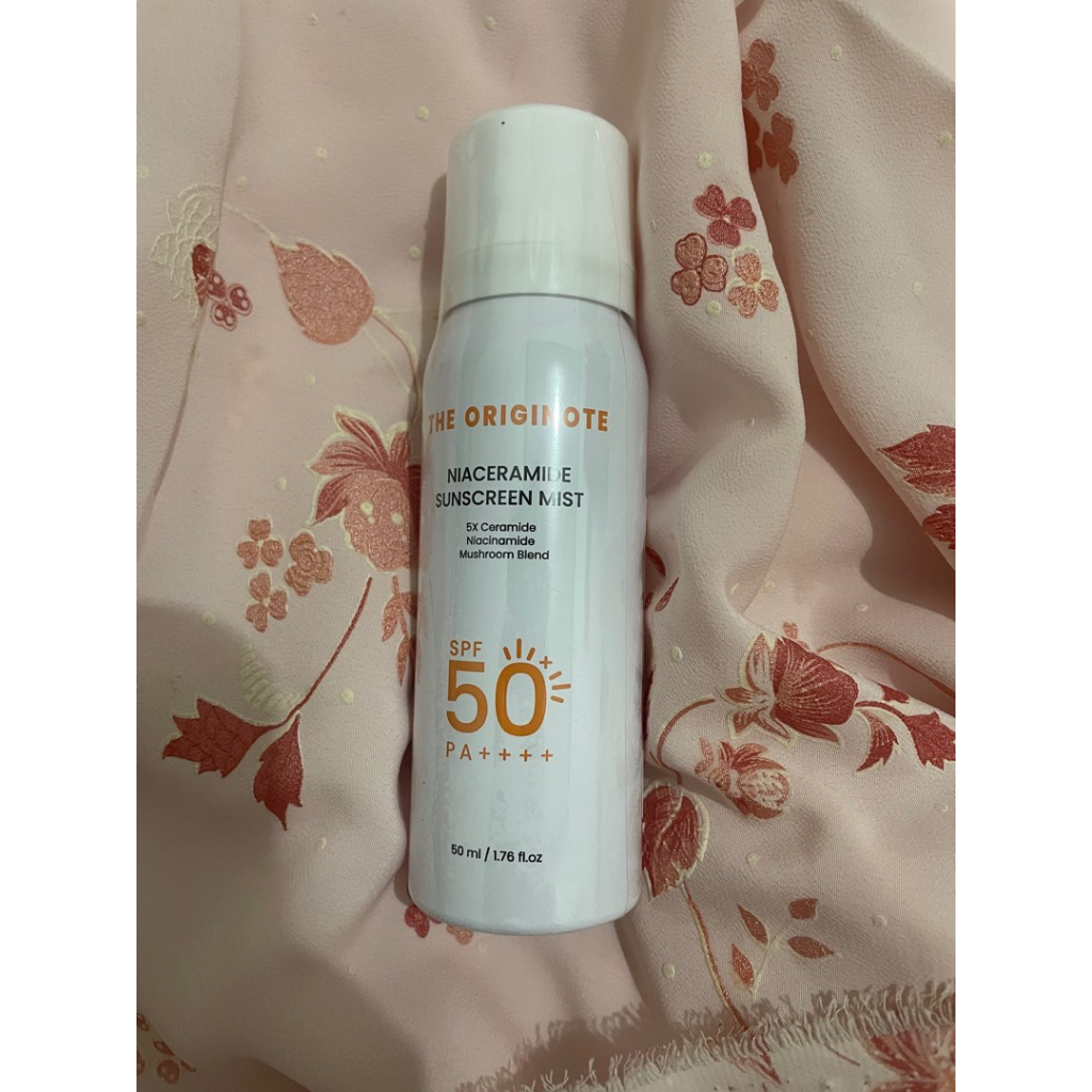 Jual THE ORIGINOTE SUNSCREEN MIST SPF 50 PA+++ 50ml | Shopee Indonesia