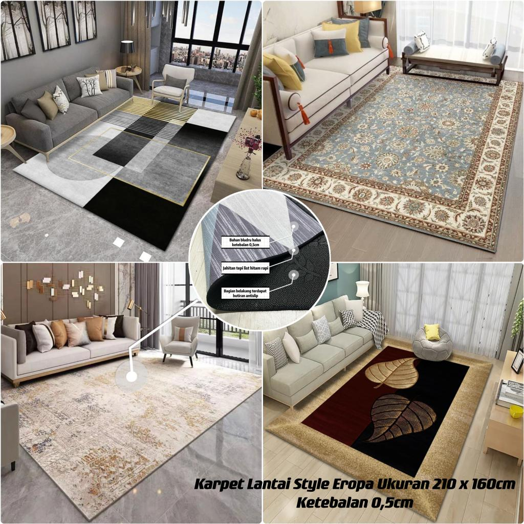 Jual Utama Jakarta Baru - (T1-T50) Karpet Lantai Eropa Style Uk 210 x ...