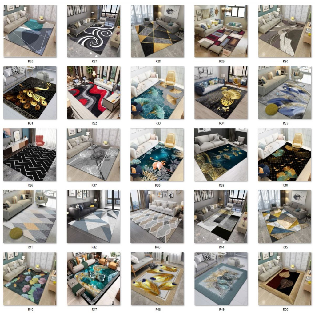 Jual Utama Jakarta Baru - (R1-R50) Karpet Lantai Eropa Style Uk 100 x ...