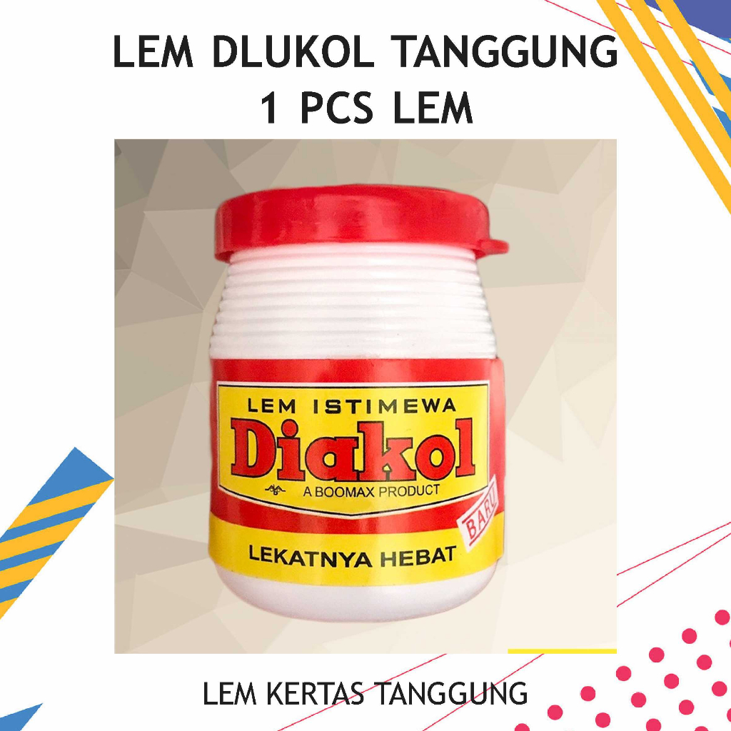 Jual Lem Kertas Diakol/Dlukol Ukuran Tanggung (1pcs) | Shopee Indonesia