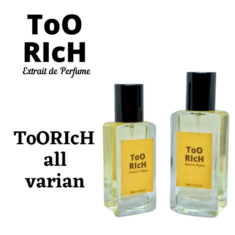 Jual Too Rich Premium Inspired Perfume dupe Parfum 30ml dan 50ml ...