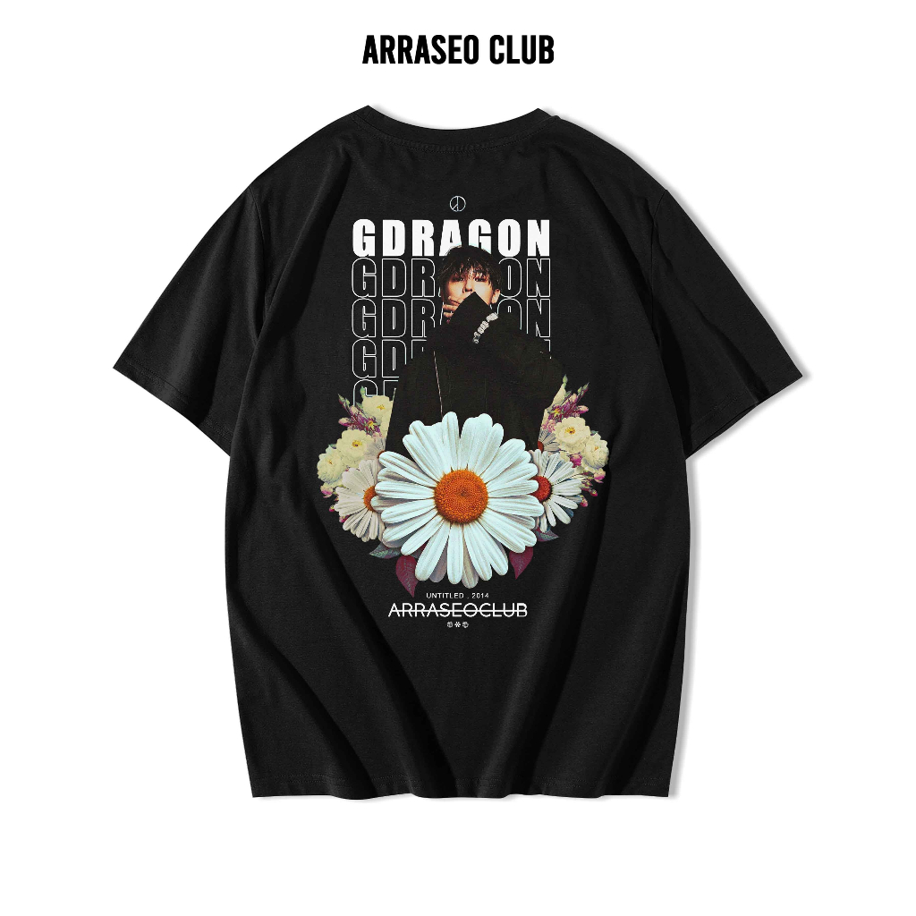 Jual ARRASEO G-Dragon - Untitled 2014 | Oversize T-Shirt 24s | Shopee ...