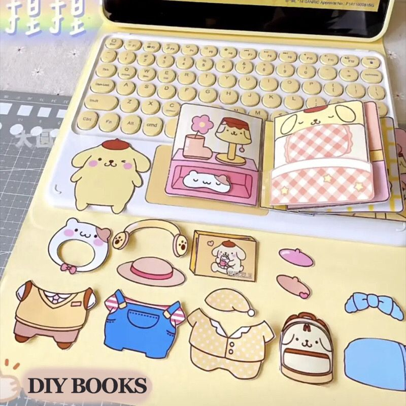Jual Buku Quite Book Melody Kuromi Sanrio DIY Mainan Edukasi Anak Busy ...