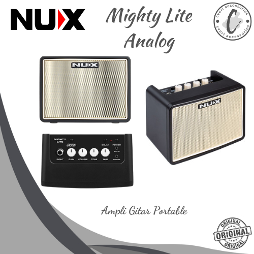 Jual Nux Mighty Lite Analog Amplifier Gitar Portable | Shopee Indonesia