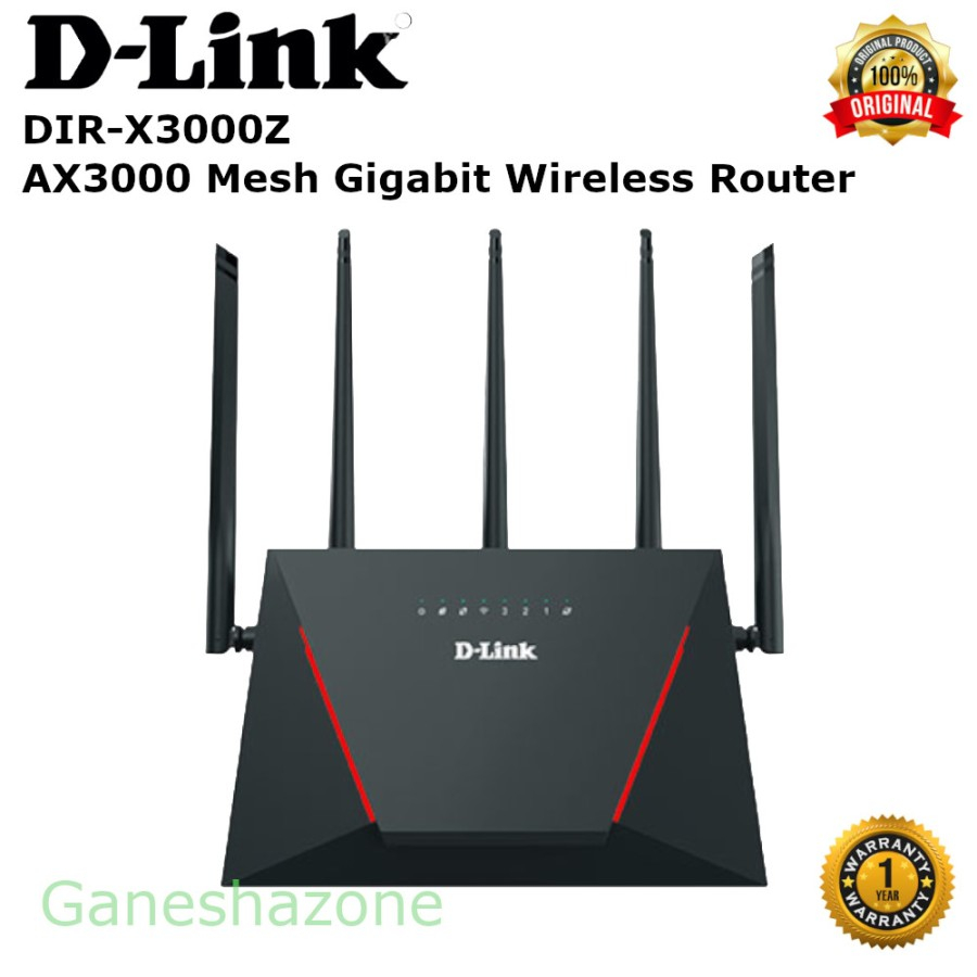 Jual D-Link DIR-X3000Z AX3000 Mesh Gigabit Wireless Router | Shopee Indonesia