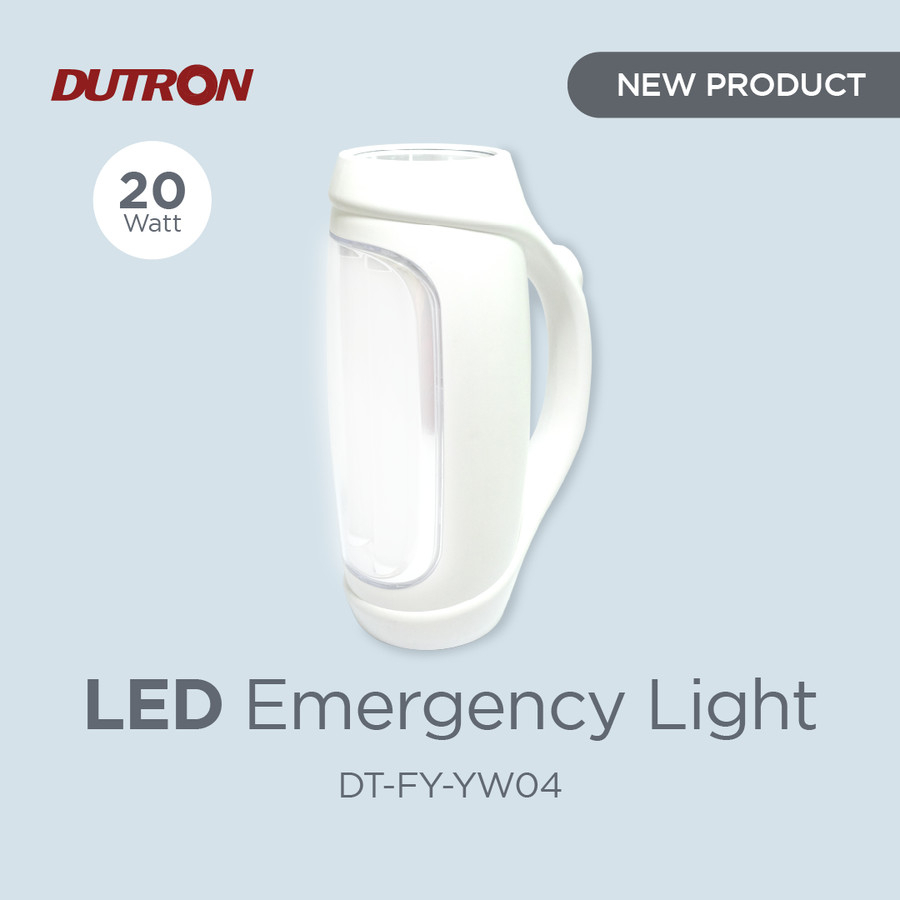 Jual Senter LED Emergency DUTRON / Lampu Darurat Portable DUTRON DT-FY ...