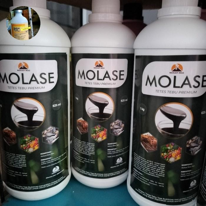 Jual Molase Tetes Tebu Premium Murni 1 KG Fermentasi Pakan Ternak ...