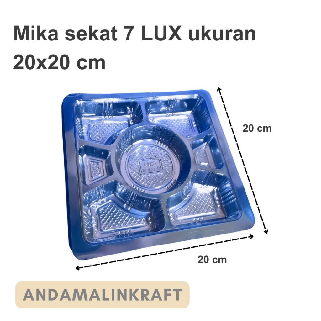 Jual Mika sekat 7 ukuran 20x20 cm merk LUX / Mika sekat dos nasi ukuran ... Jual Mika sekat 7 ukuran 20x20 cm merk LUX / Mika sekat dos nasi ukuran ...