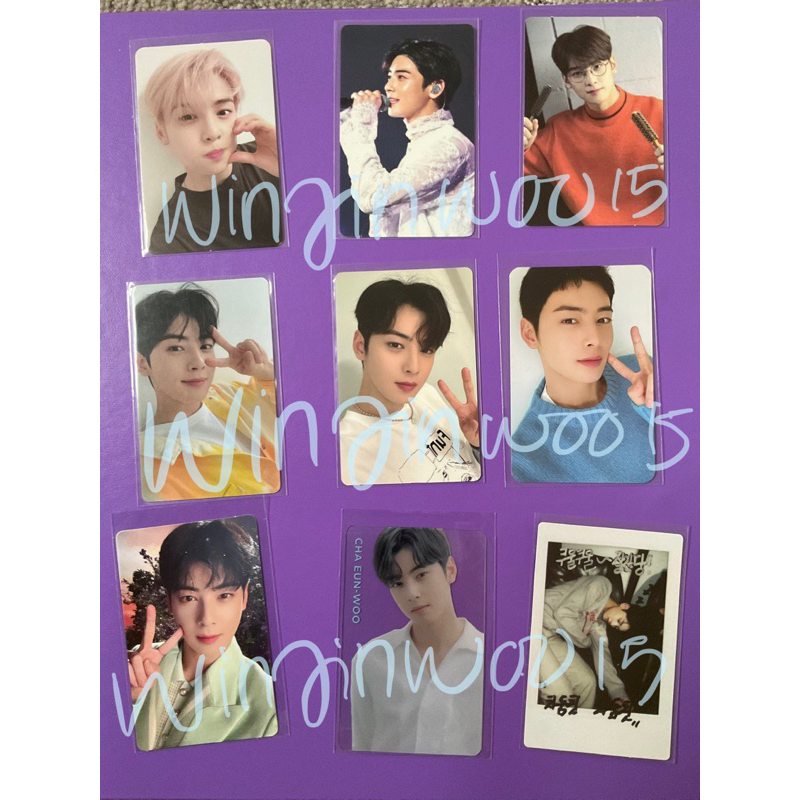 Jual CHA EUN WOO ASTRO OFFICIAL PHOTOCARD | Shopee Indonesia