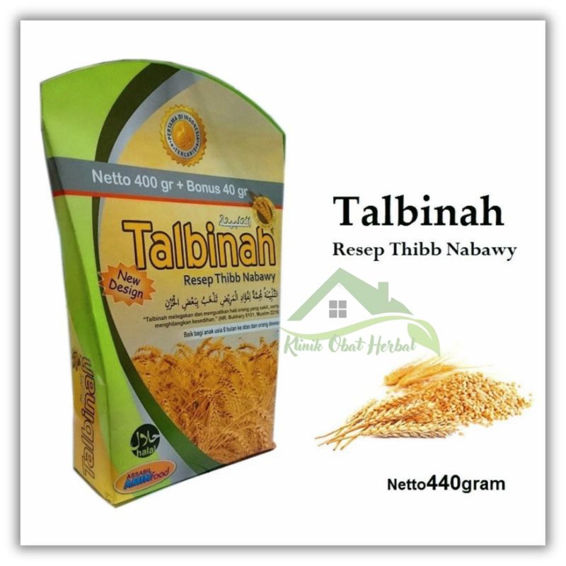 Jual Talbinah Resep Thibb Nabawi 400+40gram Tepung Gandum Talbinah ...
