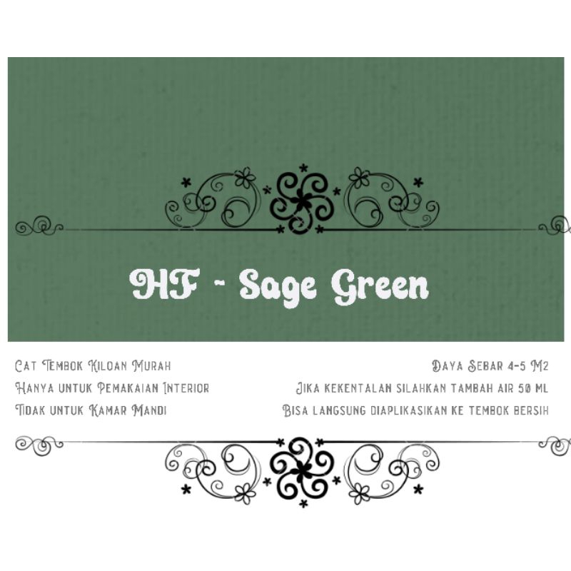 Jual Cat Tembok Warna Sage Green Terlengkap & Harga Terbaru Juni 2026 ...