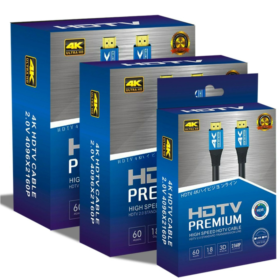 Jual Kabel Hdmi 4k Premium Highend 3D v2.0 1.5meter 3m 4m 10m 15m 20m | Shopee Indonesia