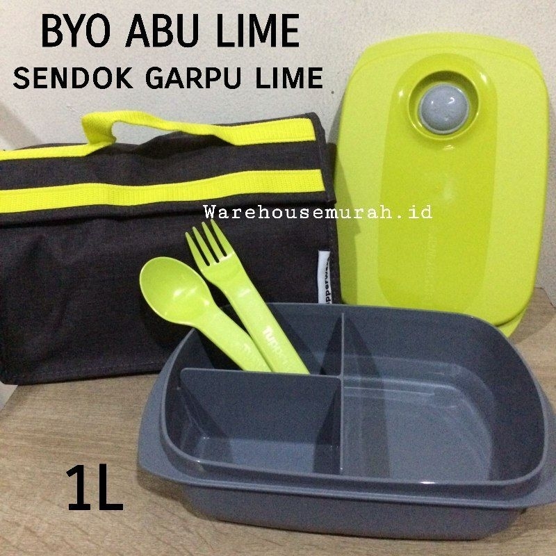 Jual BYO lunch Set KOLEKSI JADUL / extreme meal box hitam / cwl set ...