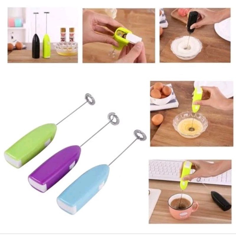 Jual Hand Mixer Whisker Blender Coffee Mini Pengaduk Minuman Kopi Susu ...
