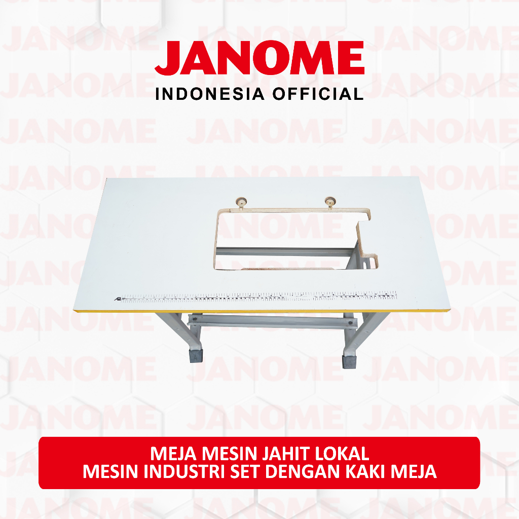 Jual Meja Mesin Jahit Flatbed Series Fullset dengan Kaki Meja | Shopee ...