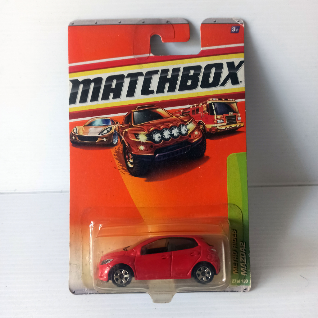 Jual Matchbox Mazda 2 Red Merah Metro Rides | Shopee Indonesia