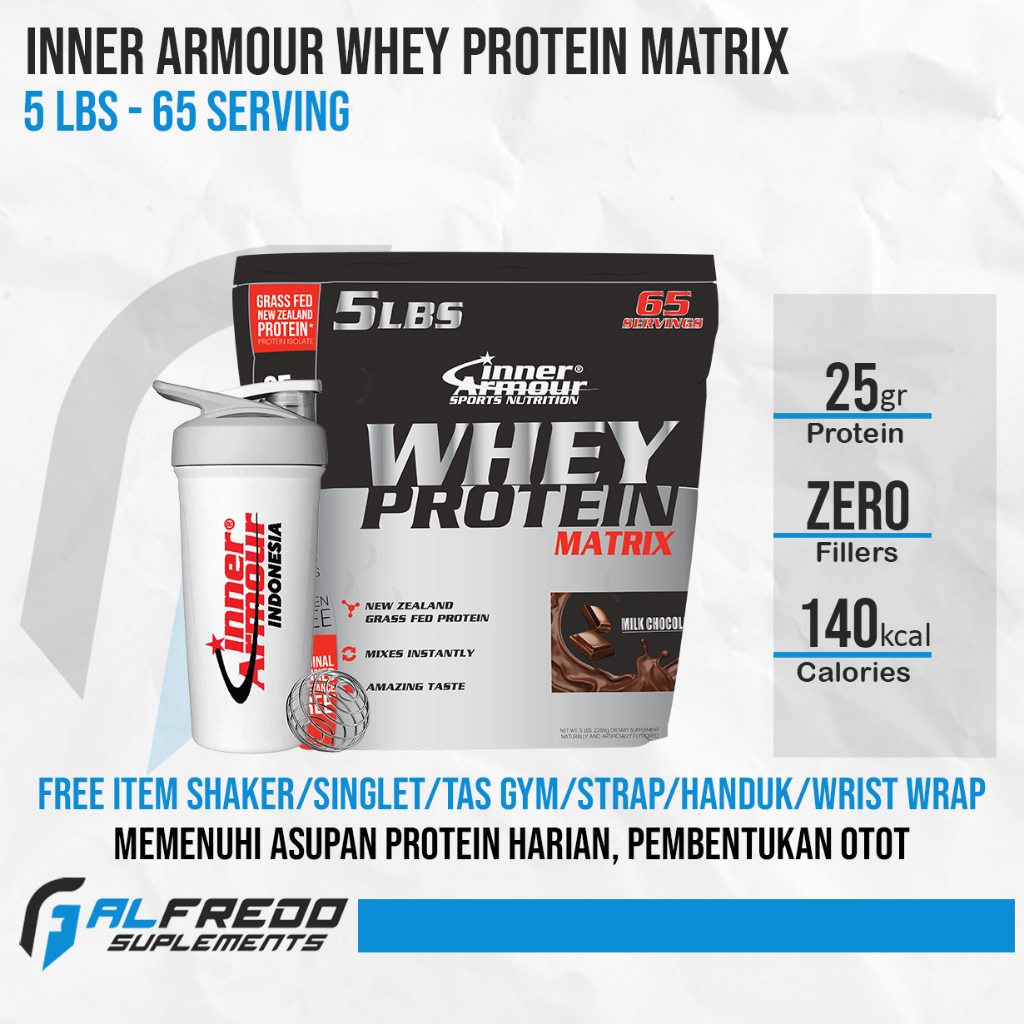 Jual Inner Armour Whey Protein Matrix 5 Lbs Susu Protein Suplement ...