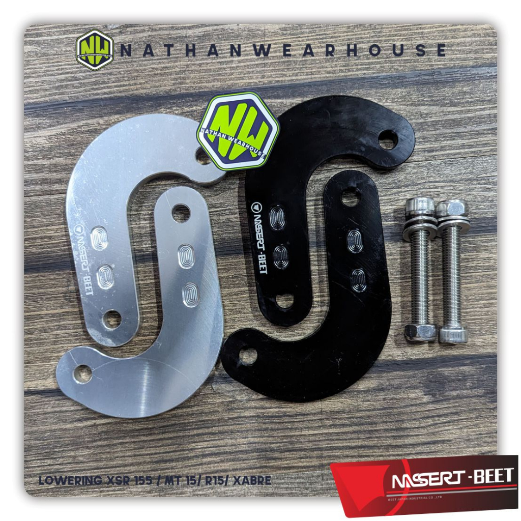 Jual Lowering Kit Kawasaki XSR 155 R15 MT15 XABRE Nassert Beet | Shopee ...