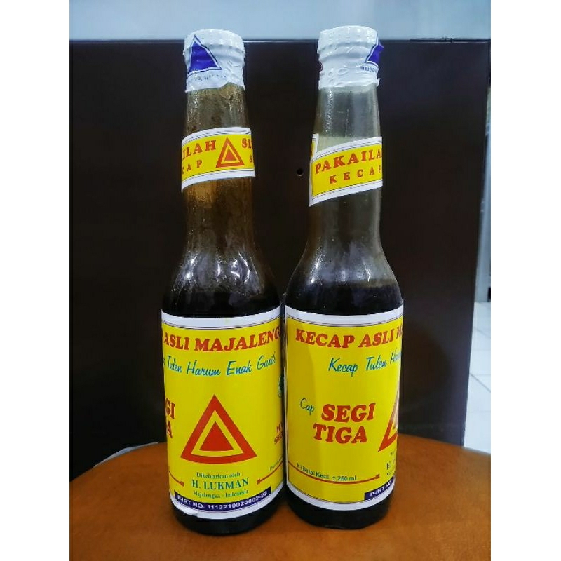 Jual Kecap Manis Sedang SEGITIGA 250ml Kecap Tradisional Kecap Manis ...