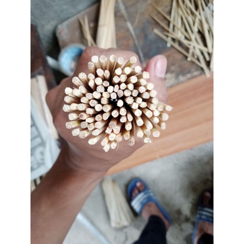 Jual stick Bambu | Tusukan Bambu Bucket 45cm 100pcs | Shopee Indonesia
