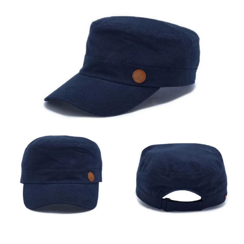Jual Topi Airwalk Shido Millitary Caps NAVY Original 100% - TOPI ...
