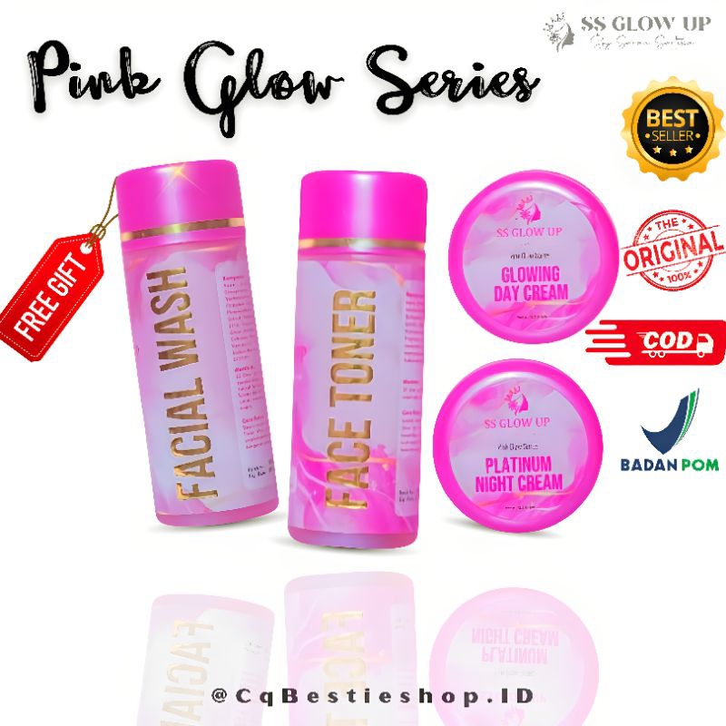 Jual SS GLOW UP Paket Pink Glow Series Untuk Wajah Normal by Sartika ...