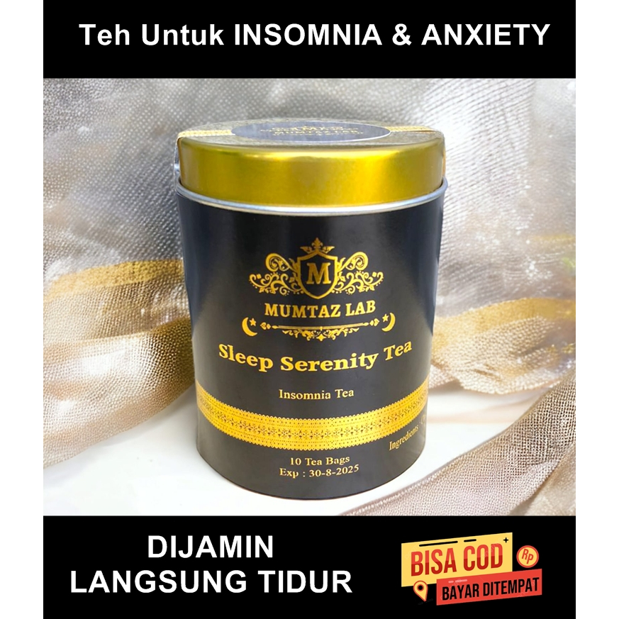 Jual Sleep Serenity Tea Teh Insomnia dan Anxiety - Sleep Booster ...