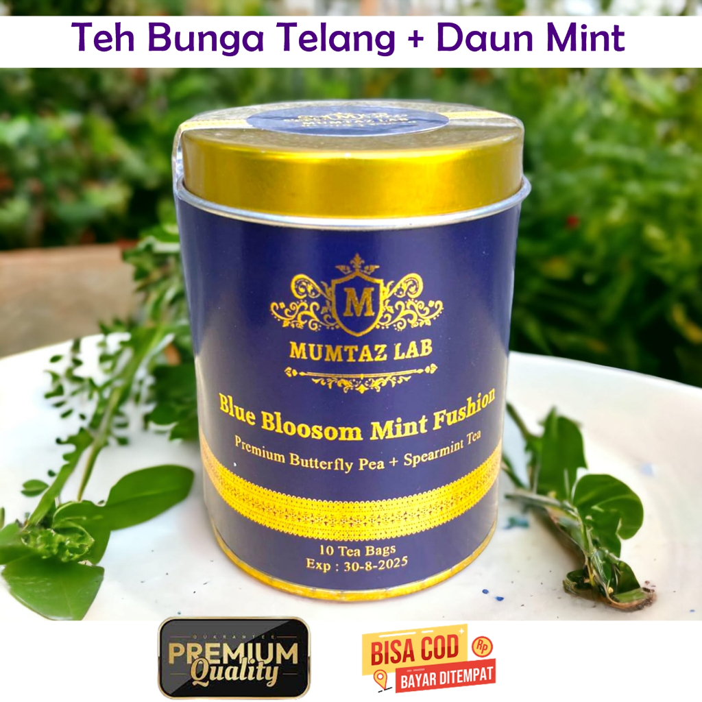 Jual Teh Bunga Telang Plus Daun Mint Premium By Mumtaz Lab Teh Rempah ...