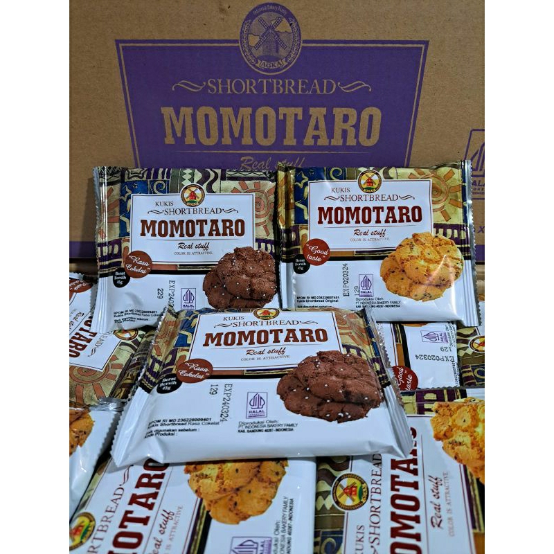 Jual MOMOTARO KUKIS SHORTBREAD DAPAT 5PCS. | Shopee Indonesia