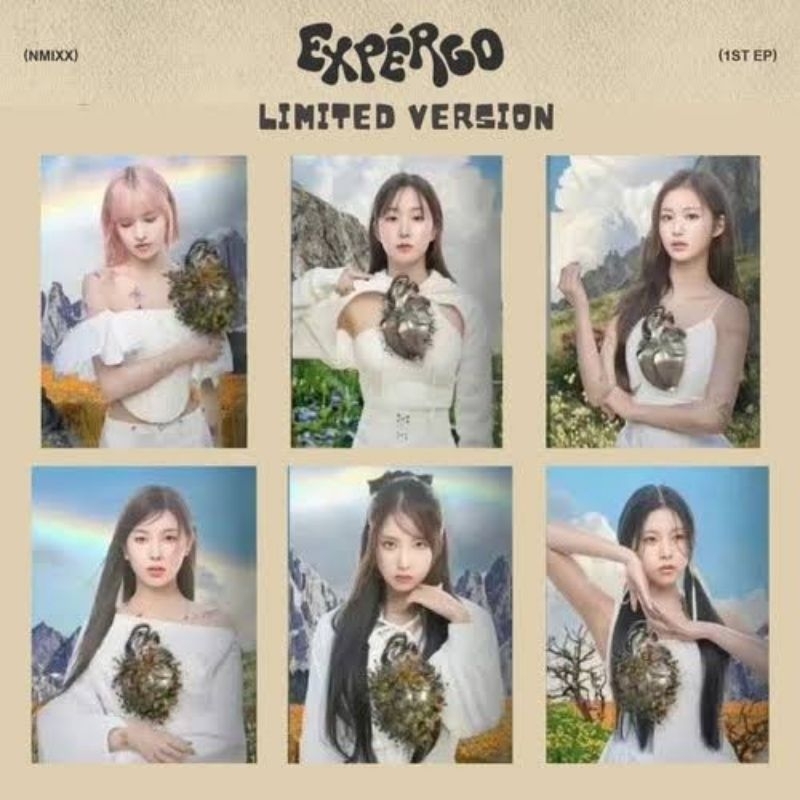 Jual NMIXX Expergo Album Sealed Limited version Kyujin cover | Shopee ...