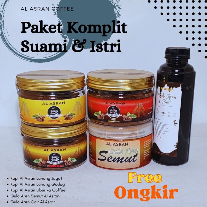 Jual Paket Suami Istri Kopi Al Asran Lanang Godeg, Lanang Jagat ...