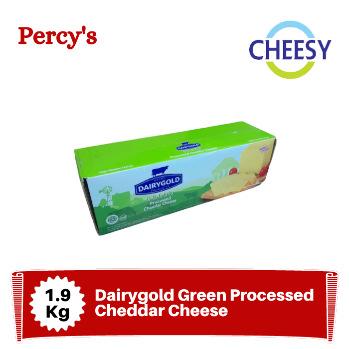 Jual Dairygold Green Cheddar Cheese 1.9 Kg | Shopee Indonesia