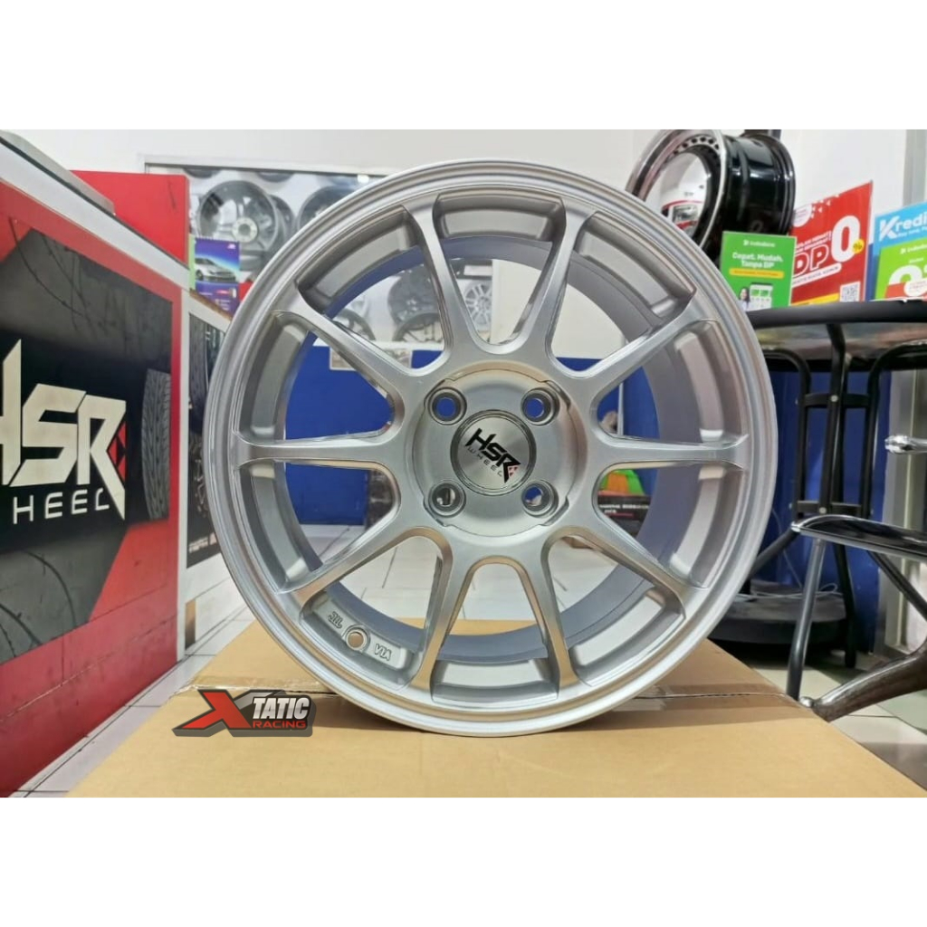 Jual Velg Racing Hsr Zero R15 Pcd 4x100 Buat Jazz Brio Agya March Picanto Sirion Dll | Shopee ...