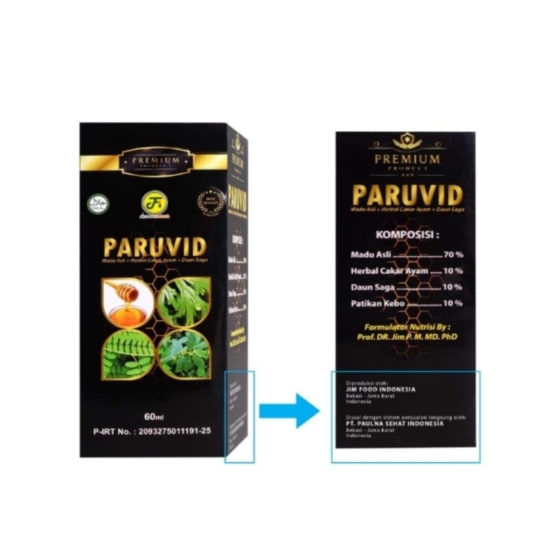 Jual Obat Paru Paru TBC Asma Bronkhitis PARUVID PREMIUM | Shopee Indonesia