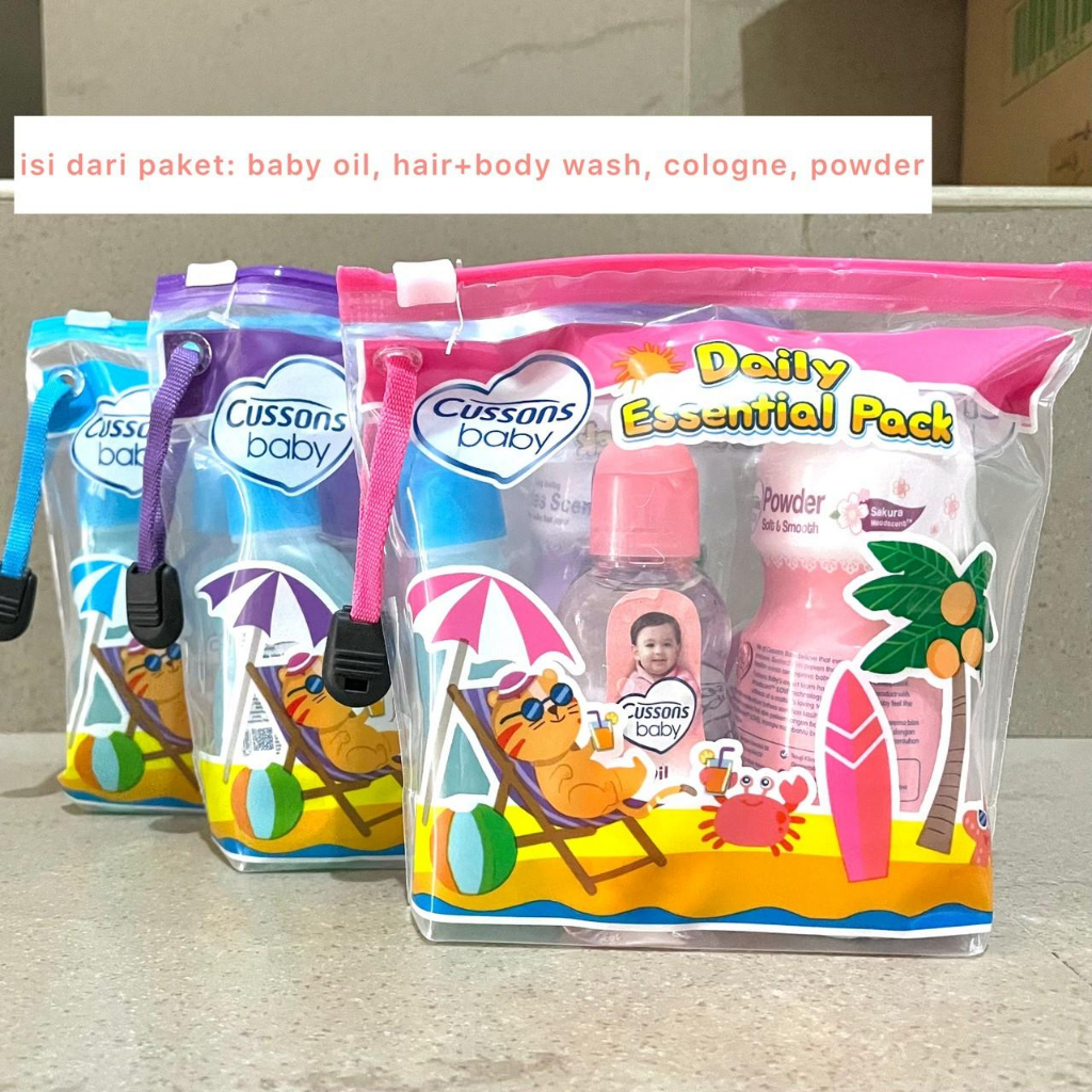 Jual Cussons Baby Daily Essential Pack - Paket Sabun Bayi | Shopee ...
