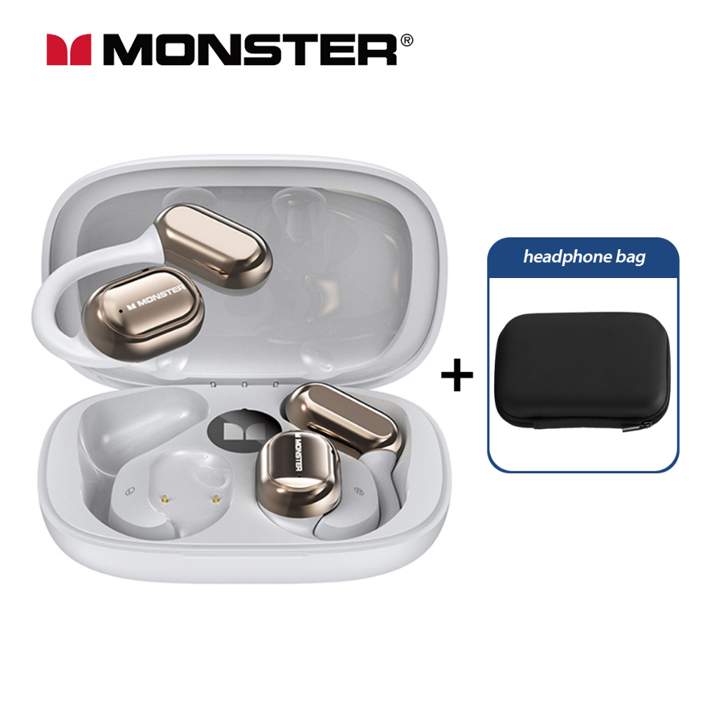 Jual ZNP X Monster MH22156 OWS Bone Conduction Earphone Bluetooth ...