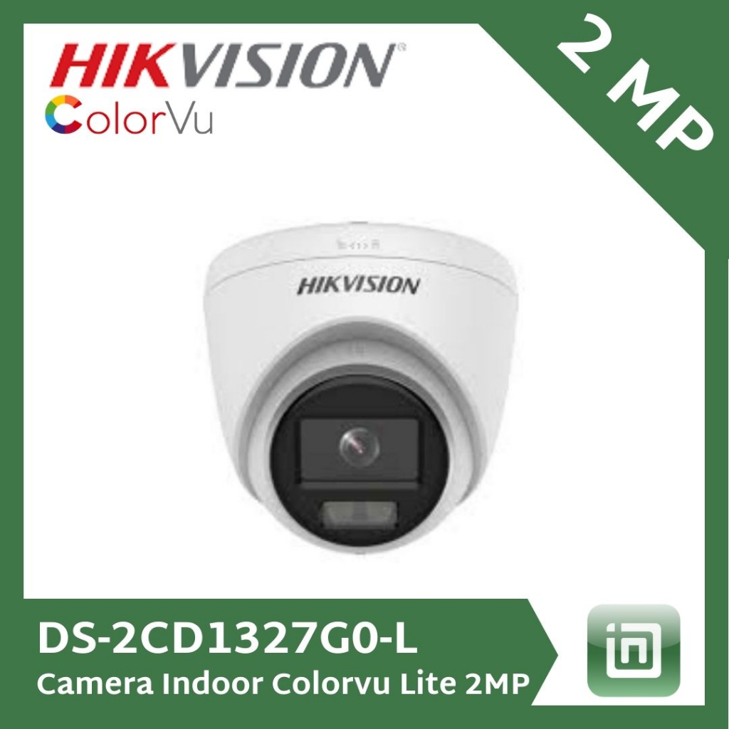 Jual HIKVISION DS-2CD1327G0-L 2 MP ColorVu Fixed Turret Network Camera ...