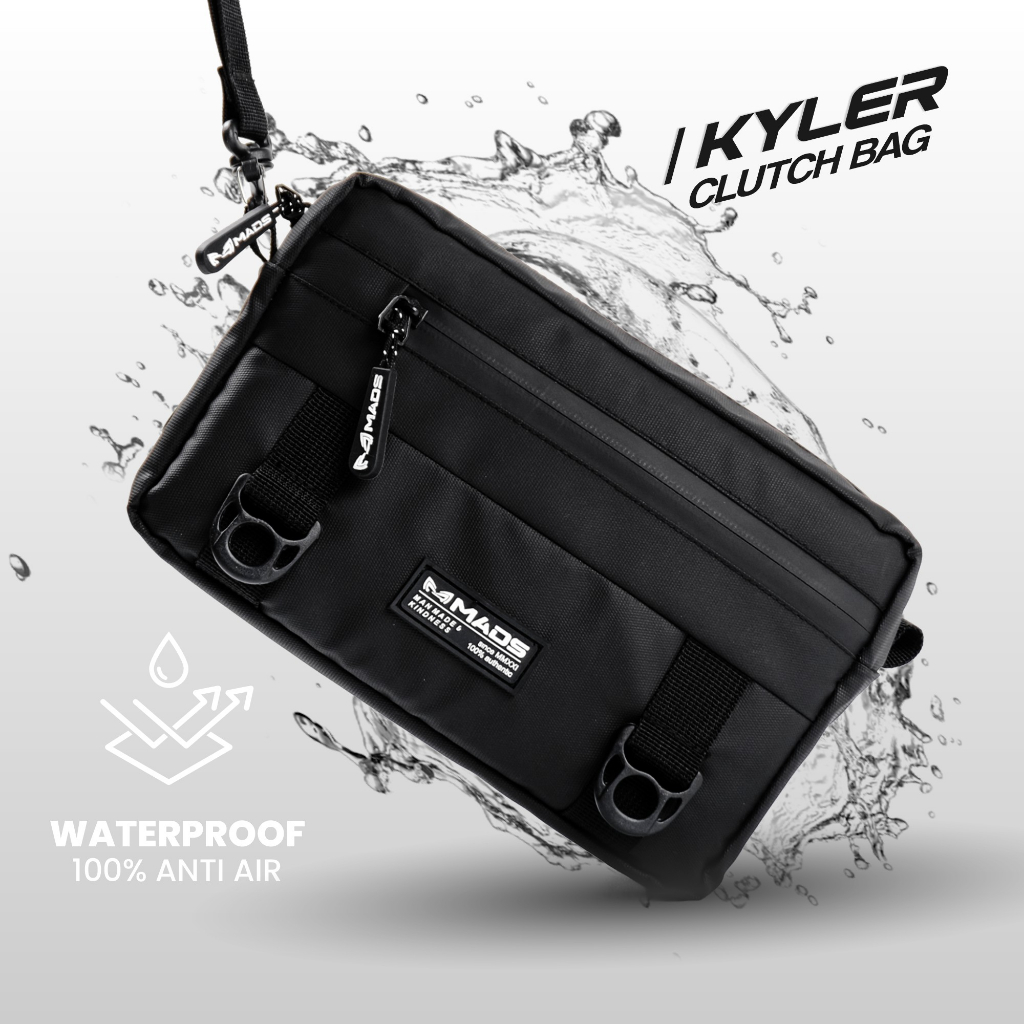 Jual Mr Mads - Kyler Clutch Bag - Tas Selempang Handbag Pria Sling Bag ...