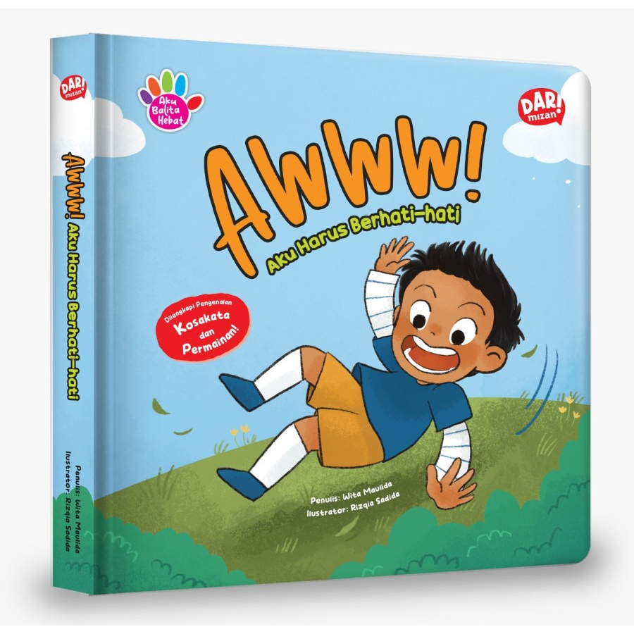 Jual Buku Anak Seri Aku Balita Hebat : Awww! Aku Harus Berhati-Hati ...