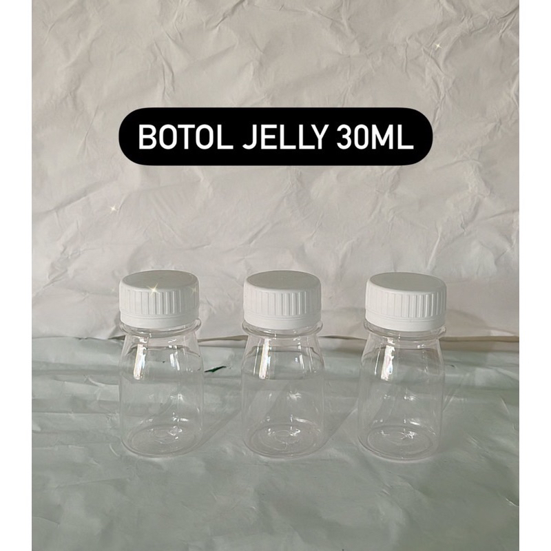 Jual BOTOL JELLY PLASTIK 30ML | Botol Zam Zam 30ML | Shopee Indonesia