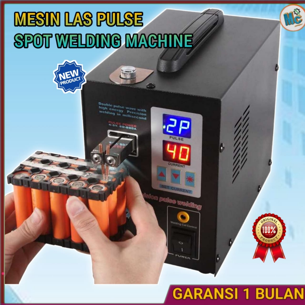 Jual ORIGINAL SUNKKO Alat Mesin Las Pulse Spot Welder Welding Machine ...